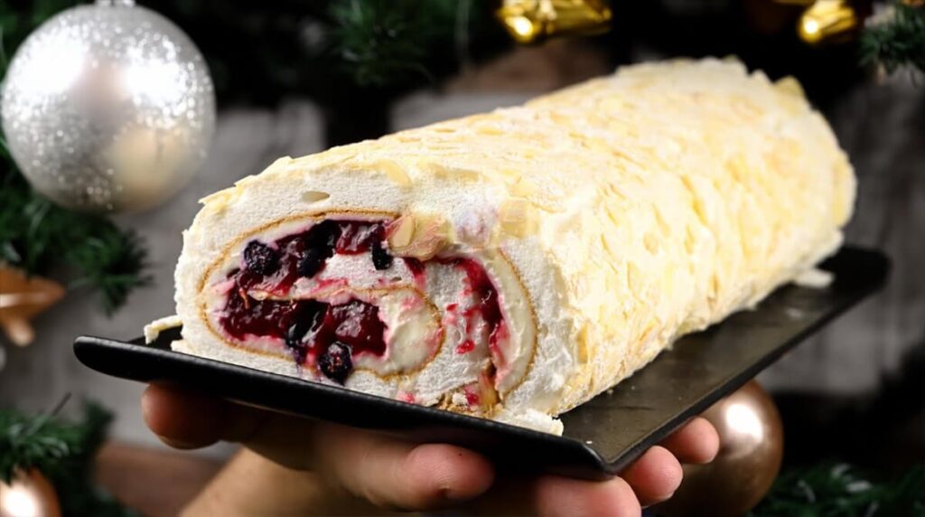 Vynikajúca vianočná Pavlova roláda: Rozplýva sa v ústach, na Vianoce je ...