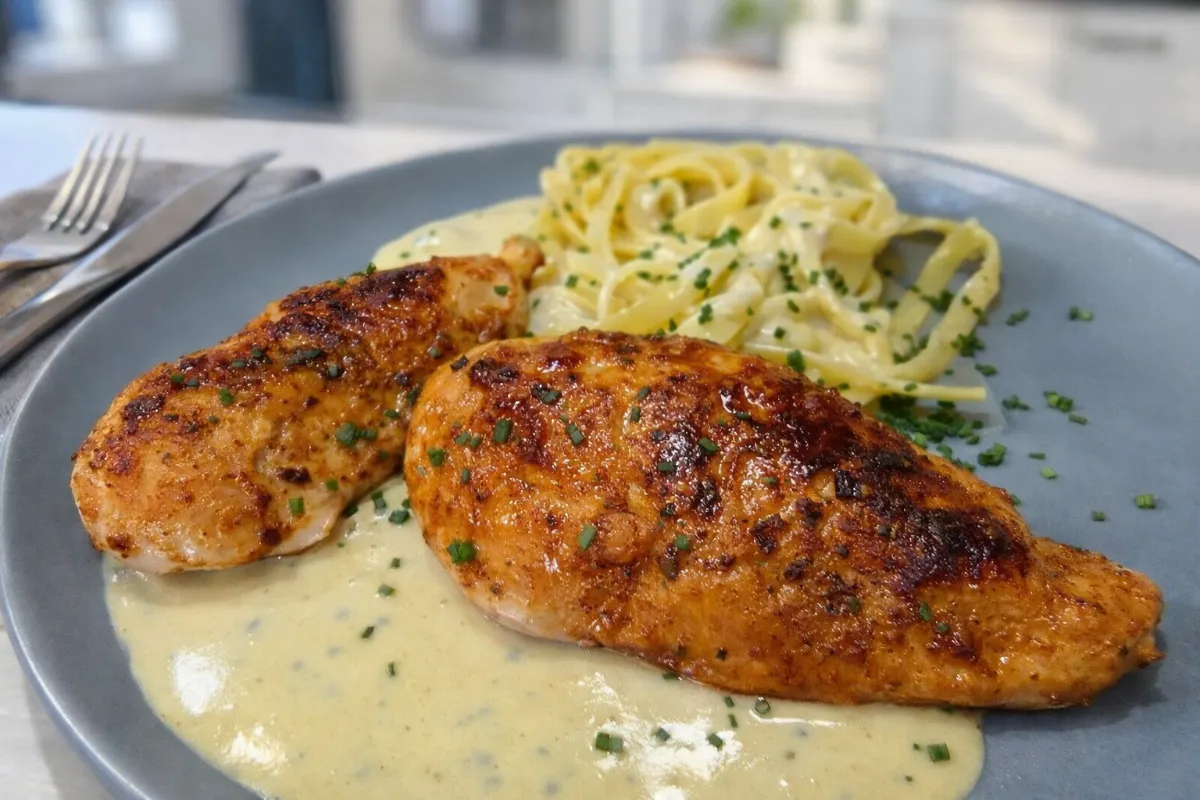 Toto jeme celá rodina: Kuracie prsia v smotanovo-bylinkovej omáčke ...