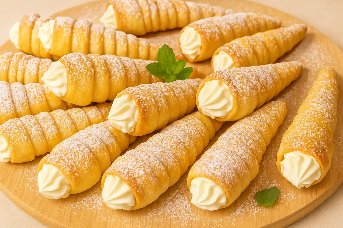 Už nikdy ich nekúpite! Tento RECEPT na domáce trubičky so šľahačkou je ...