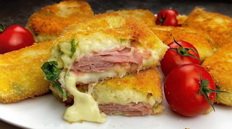 Fantastické zemiakové placky so šunkou a syrom: Hotové sú raz-dva! – Varíme s Láskou